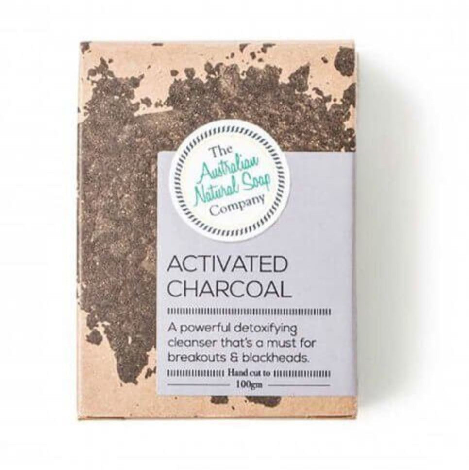 ANSC Face Soap Bar Activated Charcoal – ALVA GROVE